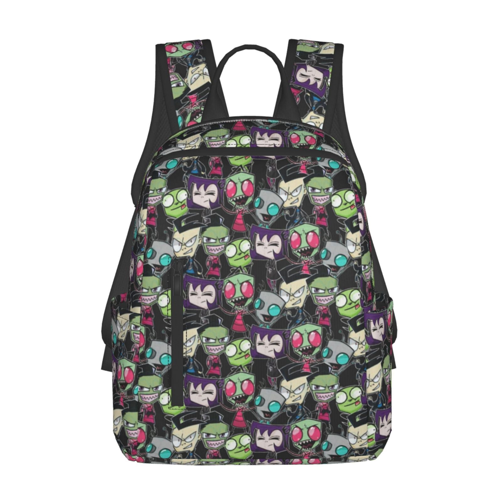Invader Zim Poster Backpack School Bag Bookbag Satchel Lightweight ...