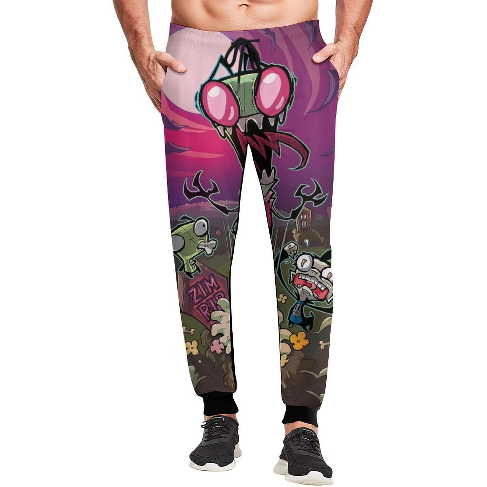 Invader Zim Poster Men's Sweatpants 3D Printing Casual Joggers Pants ...