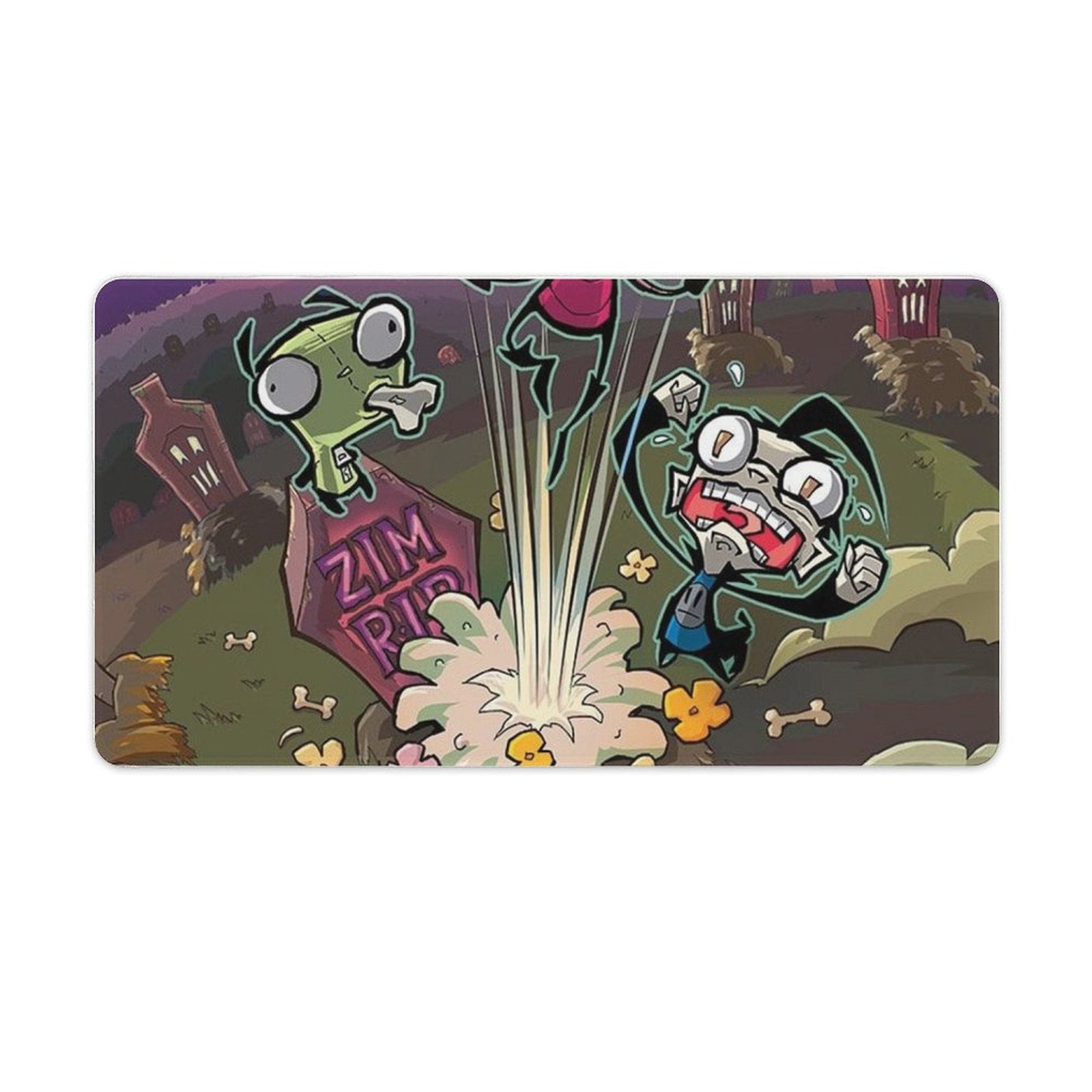 Invader Zim Poster Mouse Pad Extended Gaming No-sliped Large Desk Mat ...