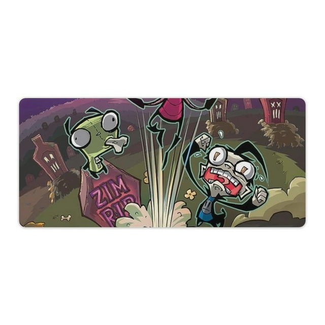Invader Zim Poster Mouse Pad Extended Gaming No-sliped Large Desk Mat ...