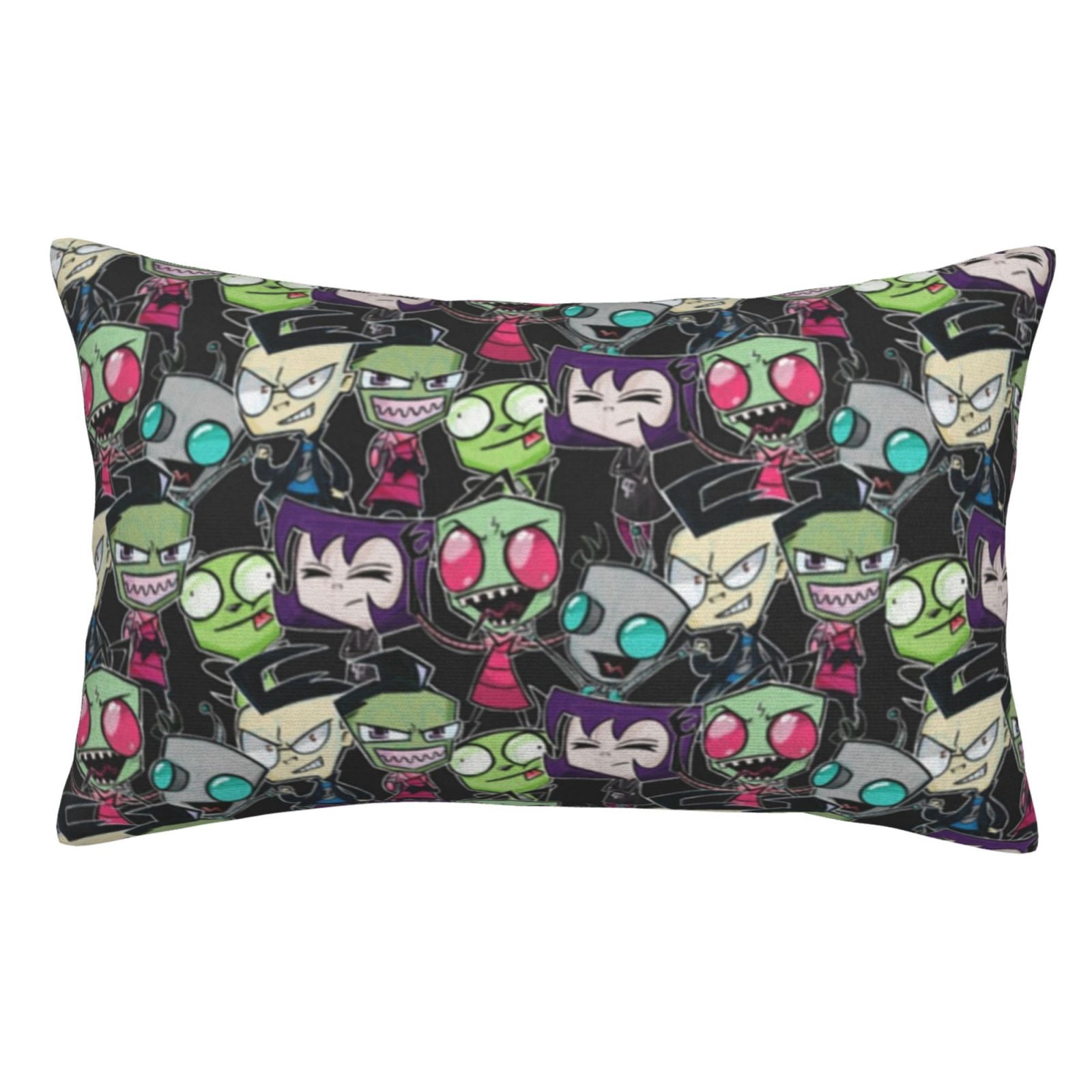 Invader Zim Poster Pillowcase Cushion Pillow Covers With Hidden Zipper ...