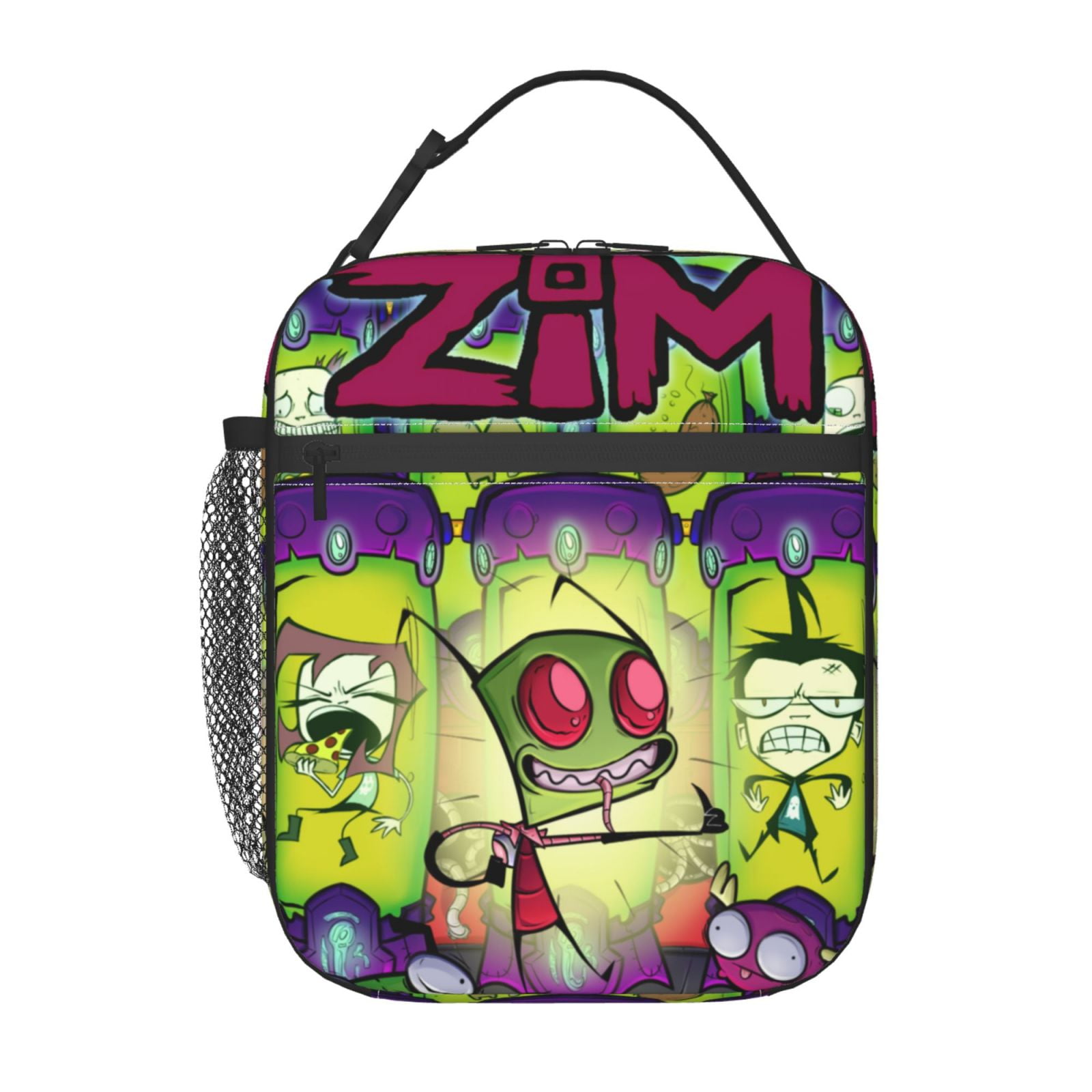Invader Zim Poster Portable Lunch Bag Insulated Lunch Box Lightweight ...