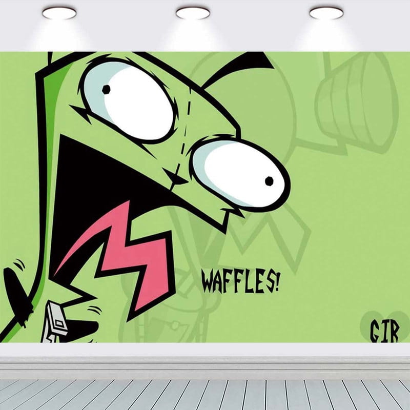 Invader Zim Poster Wall Decor Birthday Banner Backdrop Background Party ...