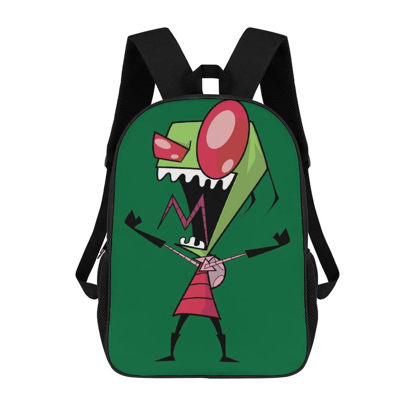 Invader Zim School Bag Laptop Backpack Casual Shoulders Daypack Bookbag ...