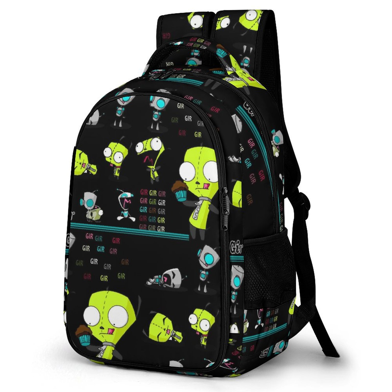 Invader Zim Show Planet School Bag Laptop Backpack Bookbag Satchel ...