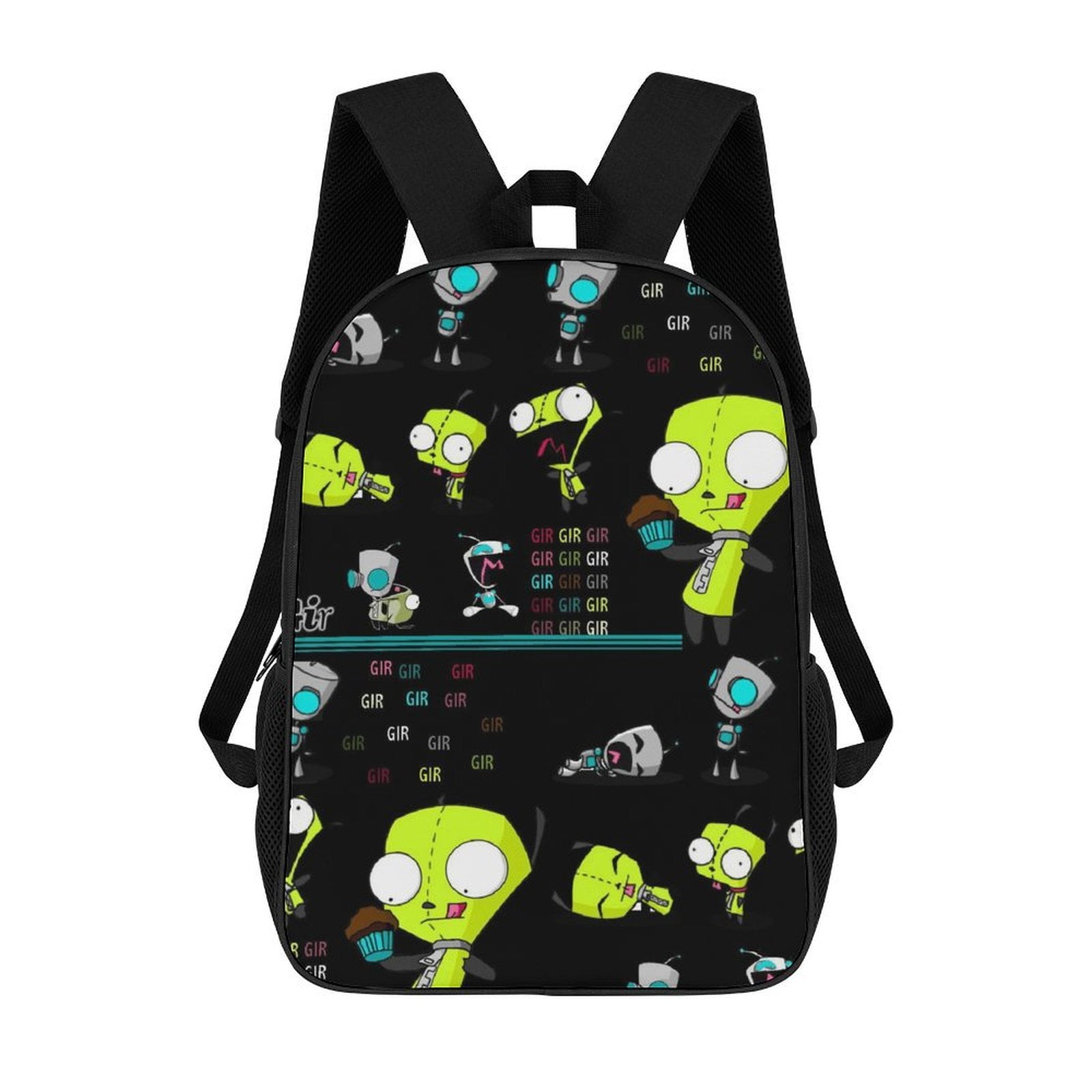 Invader Zim Show Planet School Bag Laptop Backpack Casual Shoulders ...