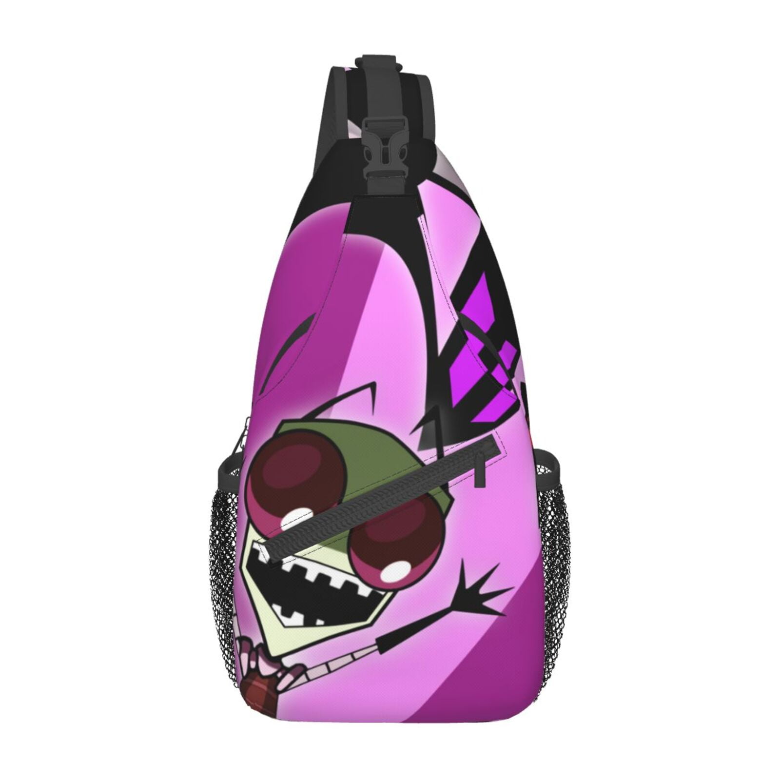 Invader Zim Sling Bag Crossbody Backpack Chest Bags Diagonally Travel ...