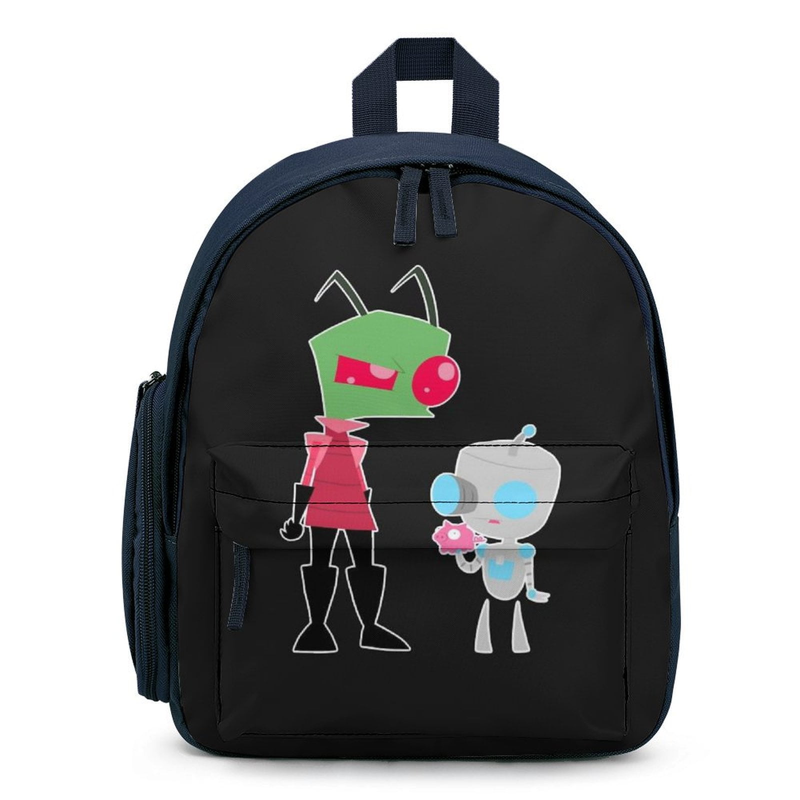 Invader Zim Small Backpack Small Backpack Purse for Cartoon Backpack ...