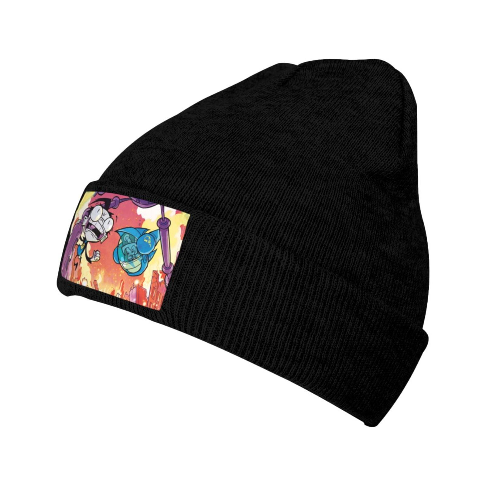 Invader Zim Stretchable Knitted Beanie Hat Unisex Hat Daily Winter ...