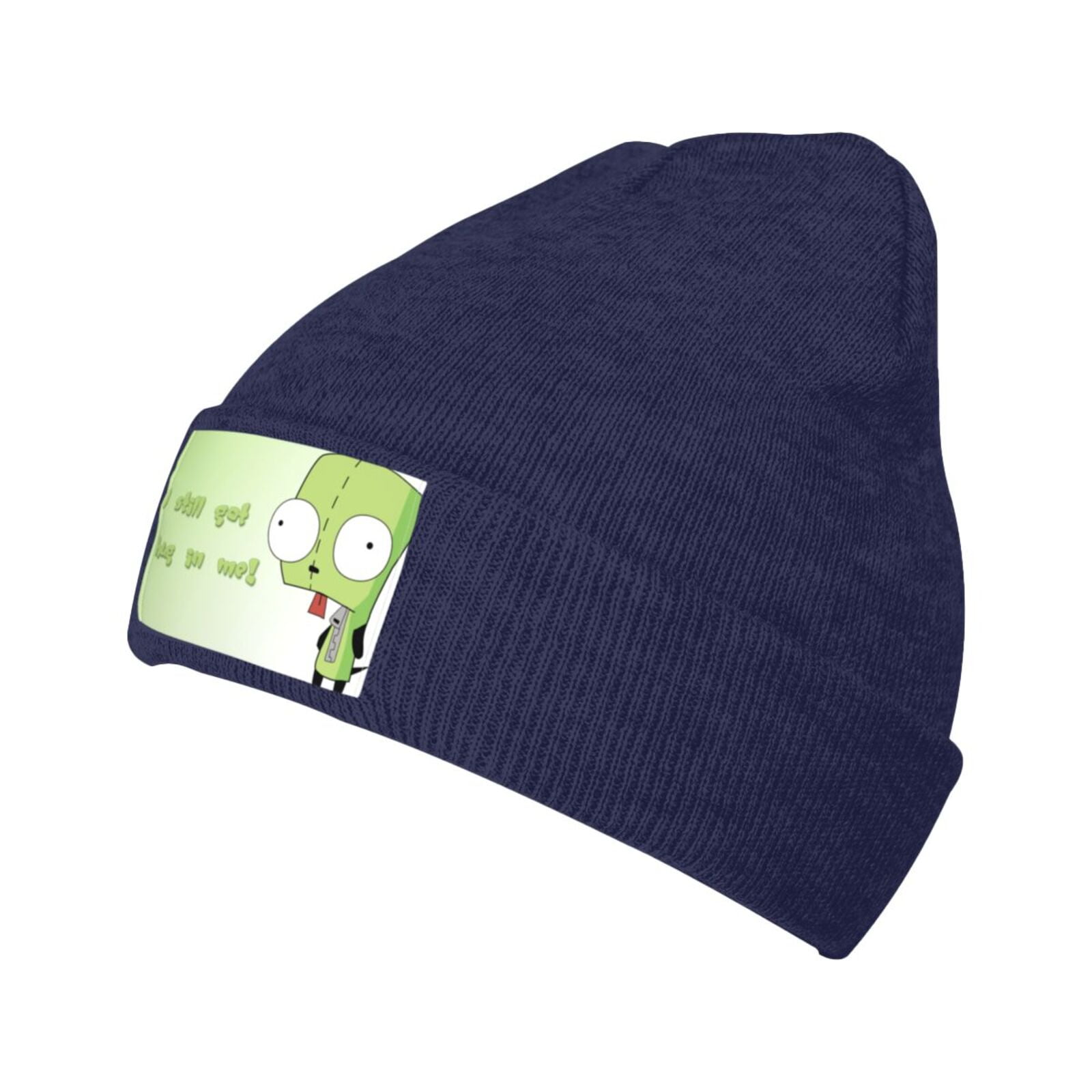 Invader Zim Stretchable Knitted Beanie Hat Unisex Hat Daily Winter ...