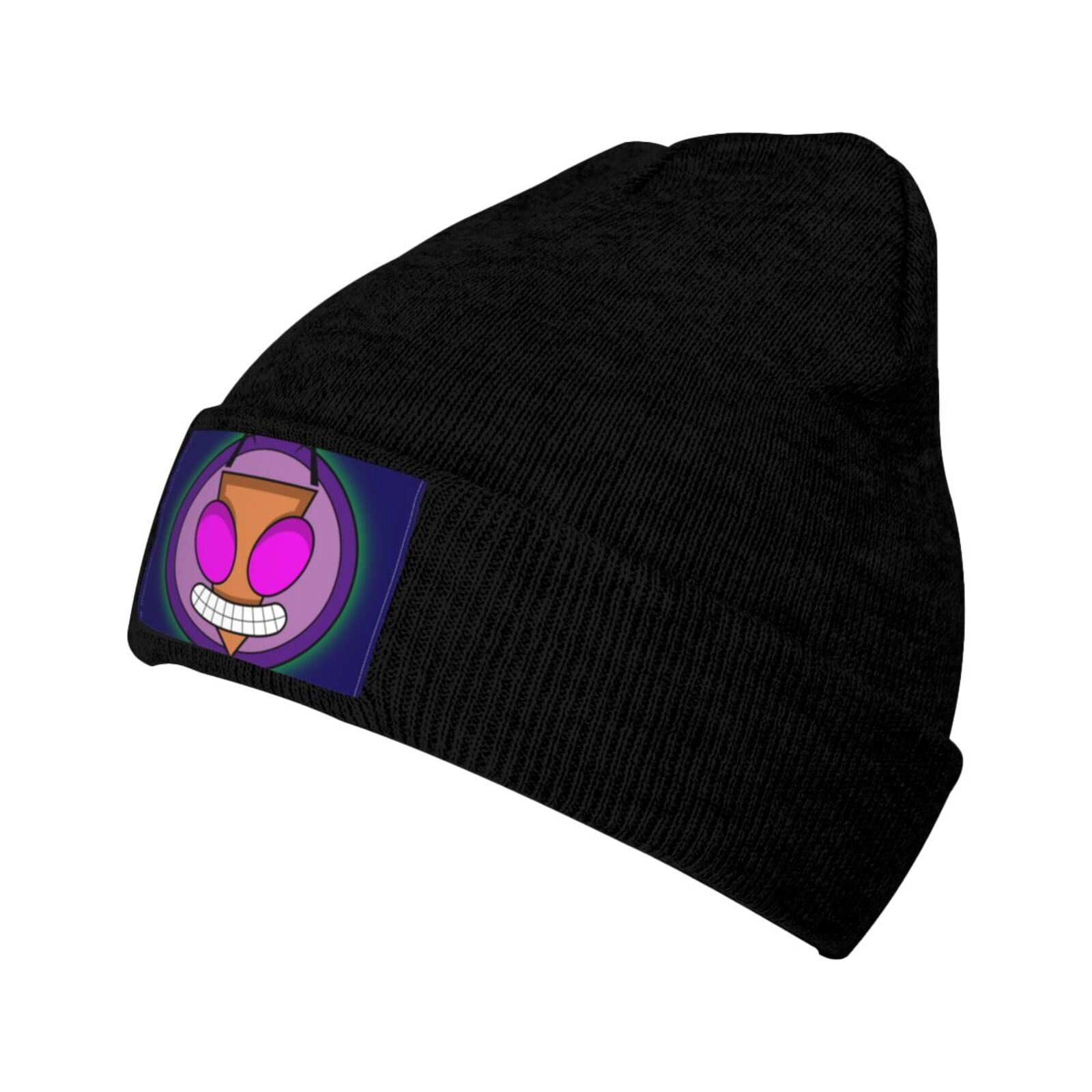 Invader Zim Stretchable Knitted Beanie Hat Unisex Hat Daily Winter Warm ...