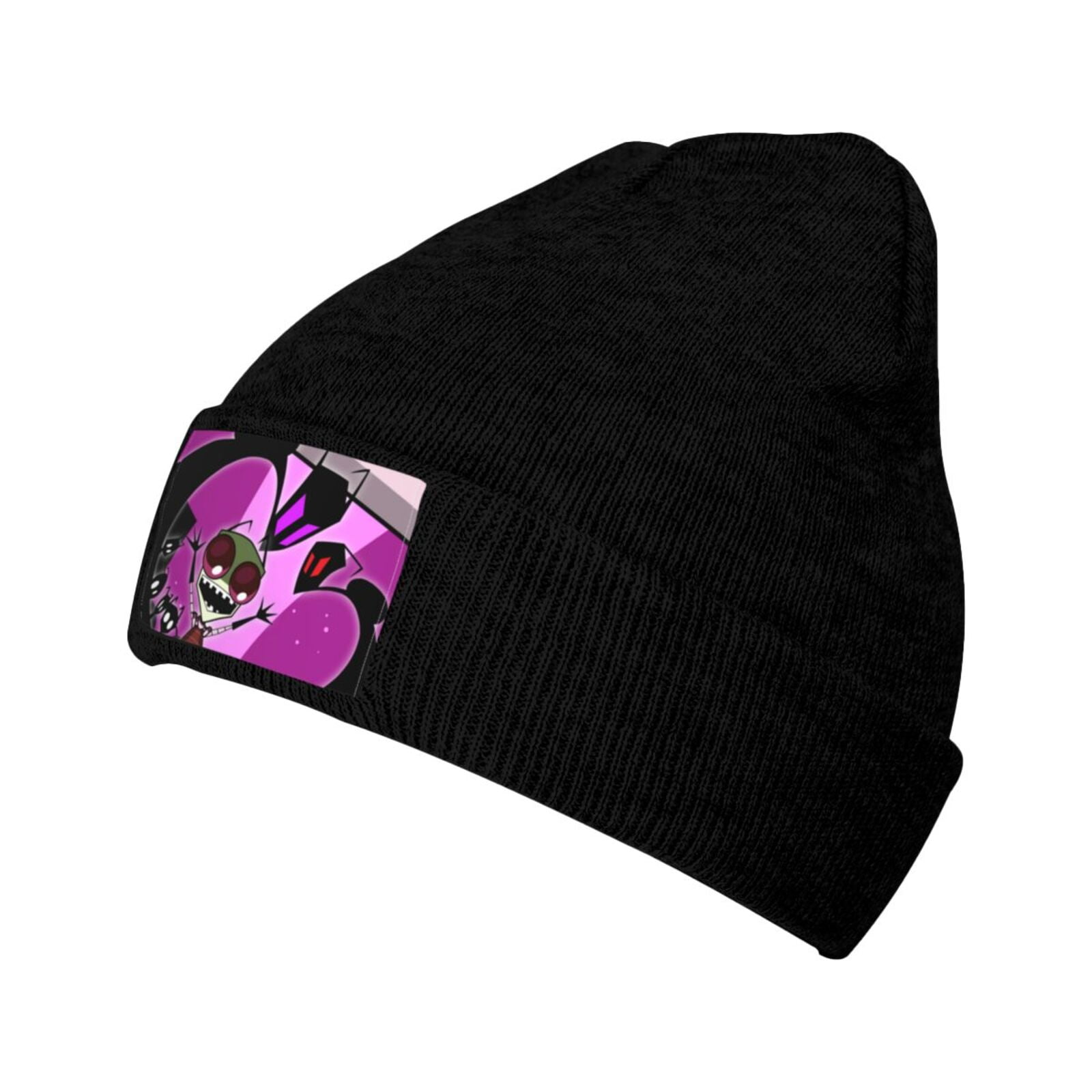 Invader Zim Stretchable Knitted Beanie Hat Unisex Hat Daily Winter Warm ...