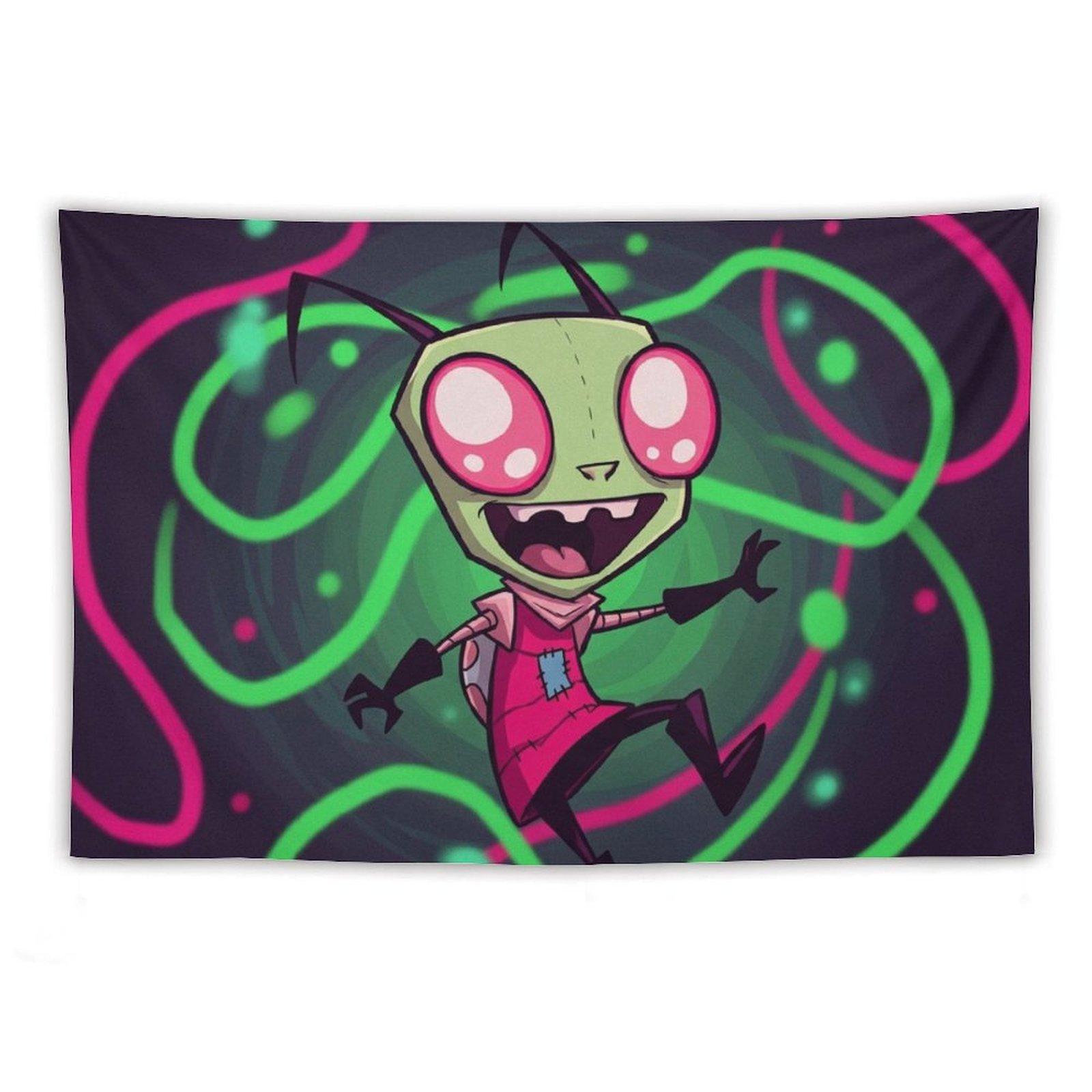 Invader Zim Tapestry Luxury Wall Hanging Tapestries Decoration For ...