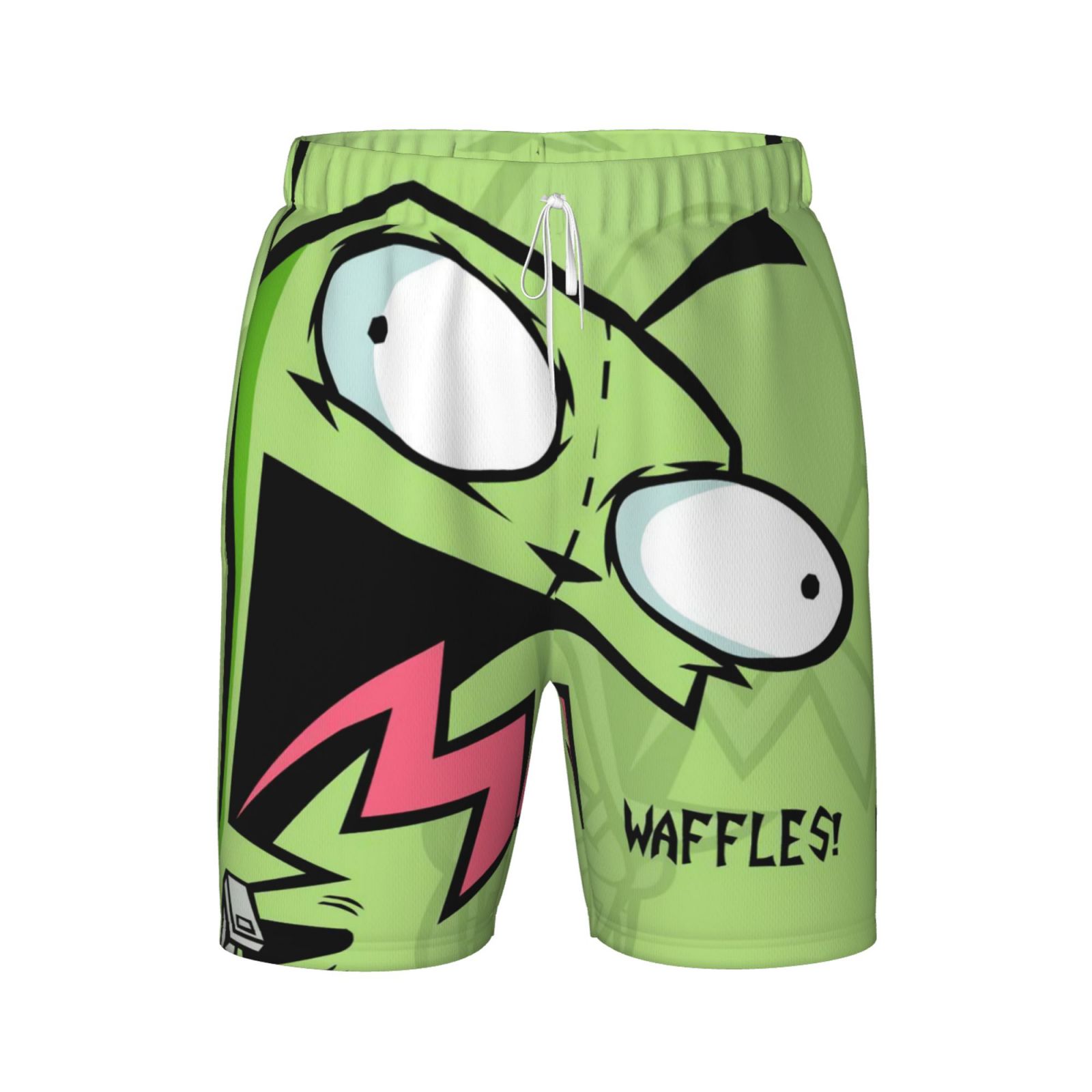 Invader Zim Teen Swim Trunks Summer Beach Board Shorts Quick Dry ...
