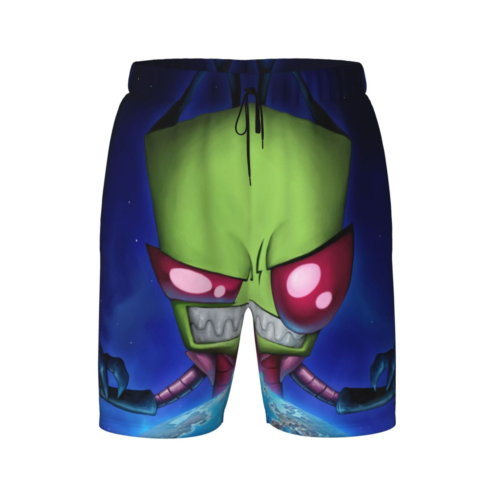 Invader Zim Teen Swim Trunks Summer Beach Board Shorts Quick Dry ...