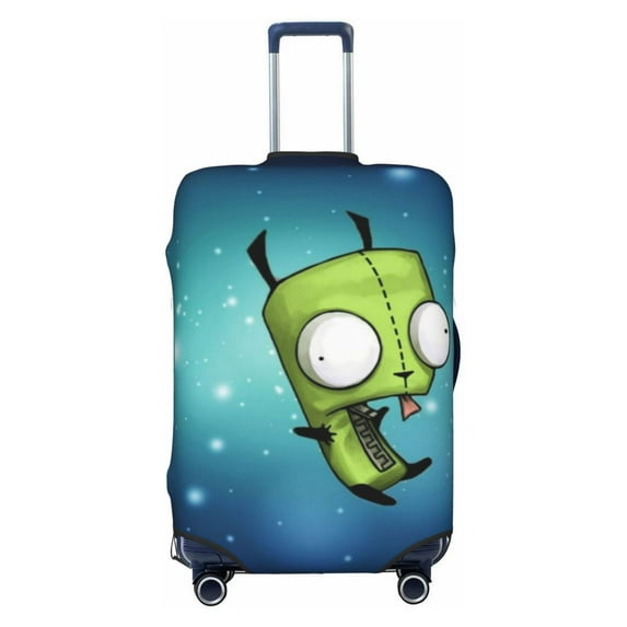 Invader Zim Travel Luggage Cover Suitcase Protector Anti Scratch ...