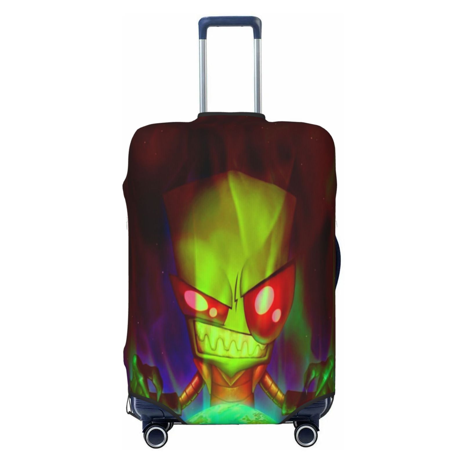 Invader Zim Travel Luggage Cover Washable Suitcase Cover Fashion ...