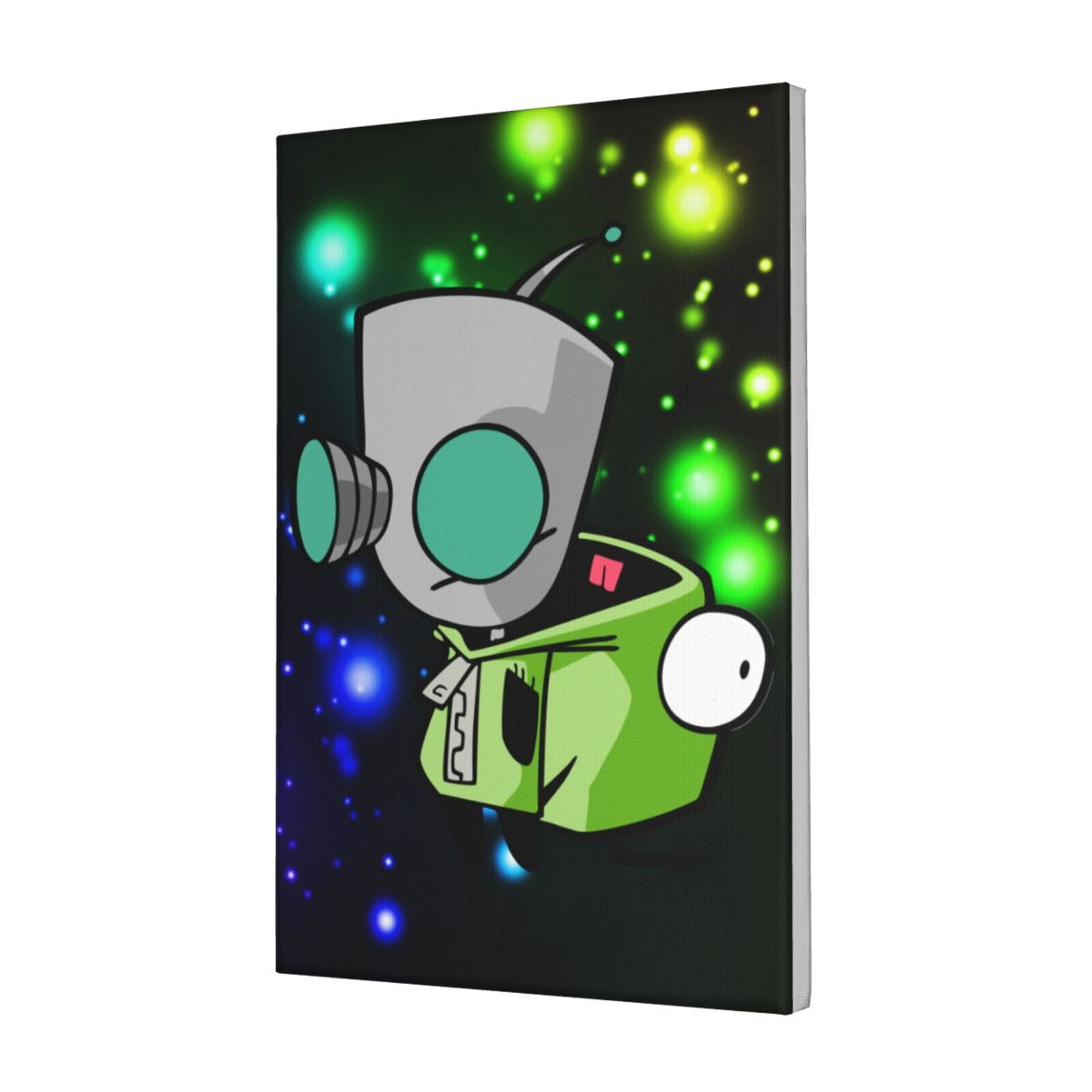 Invader Zim Wall Art Digitally Printed Canvas Decorative Painting Wall ...