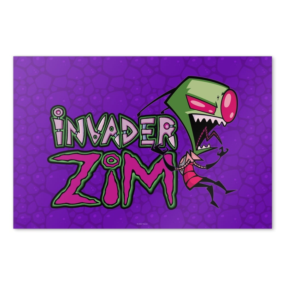 Invader Zim Wall Art Picture Paper Poster Décor Home Decoration ...