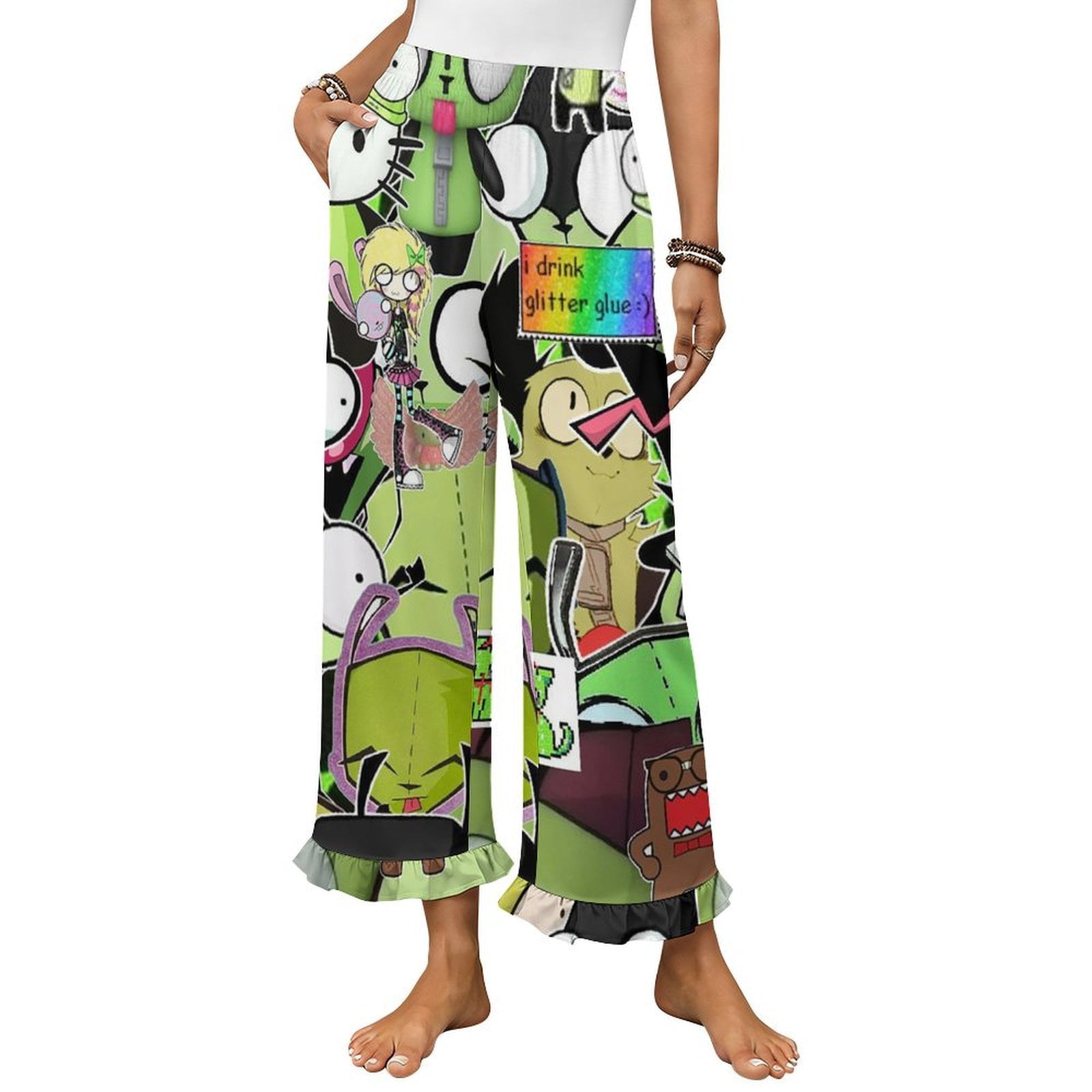 Invader Zim Women Pajama Pants Comfy Pj Bottoms Soft Printed Lounge ...