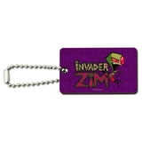 Invader Zim Wood Wooden Rectangle Keychain Key Ring - Walmart.com