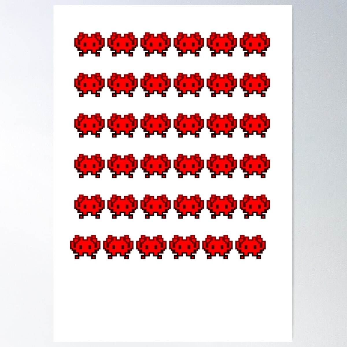 Invaders From Another World Poster Wall Art, Modern Wall Decor For ...