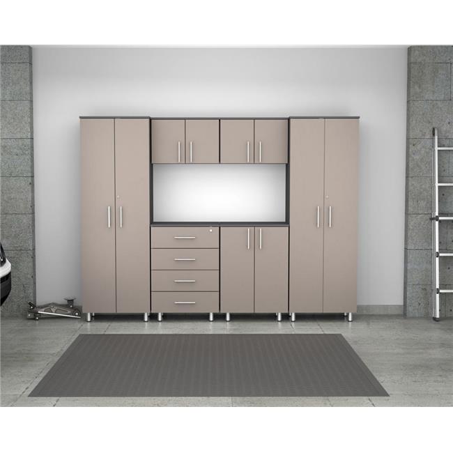 Inval America Maestrik 6-Piece Engineered Wood Garage Cabinet Set in ...
