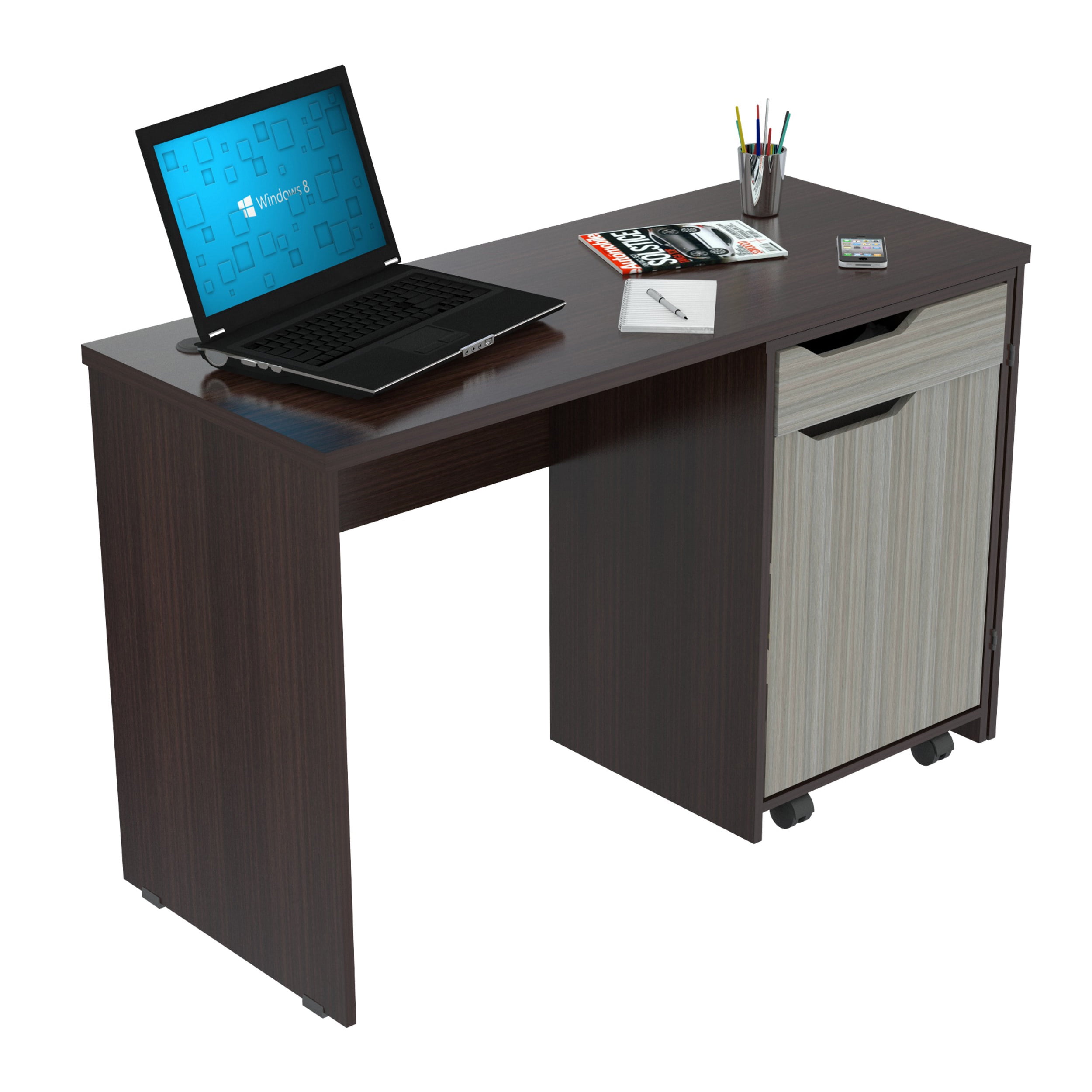 Desk with Swing out Storage - Walmart.com