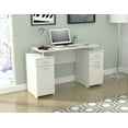 Inval Computer Desk, Washed Oak - Walmart.com