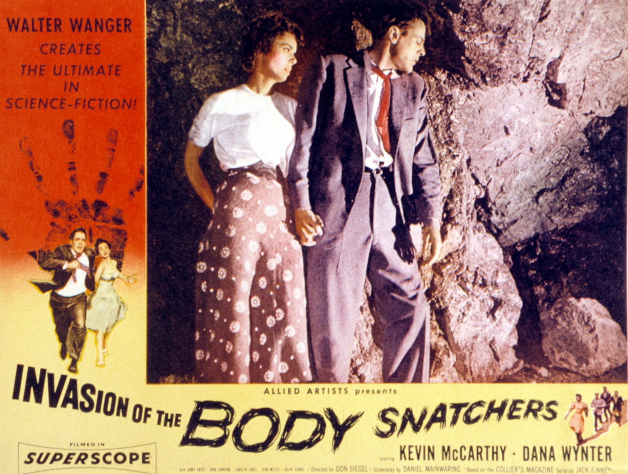 Invasion Of The Body Snatchers Dana Wynter Kevin Mccarthy 1956. Movie ...