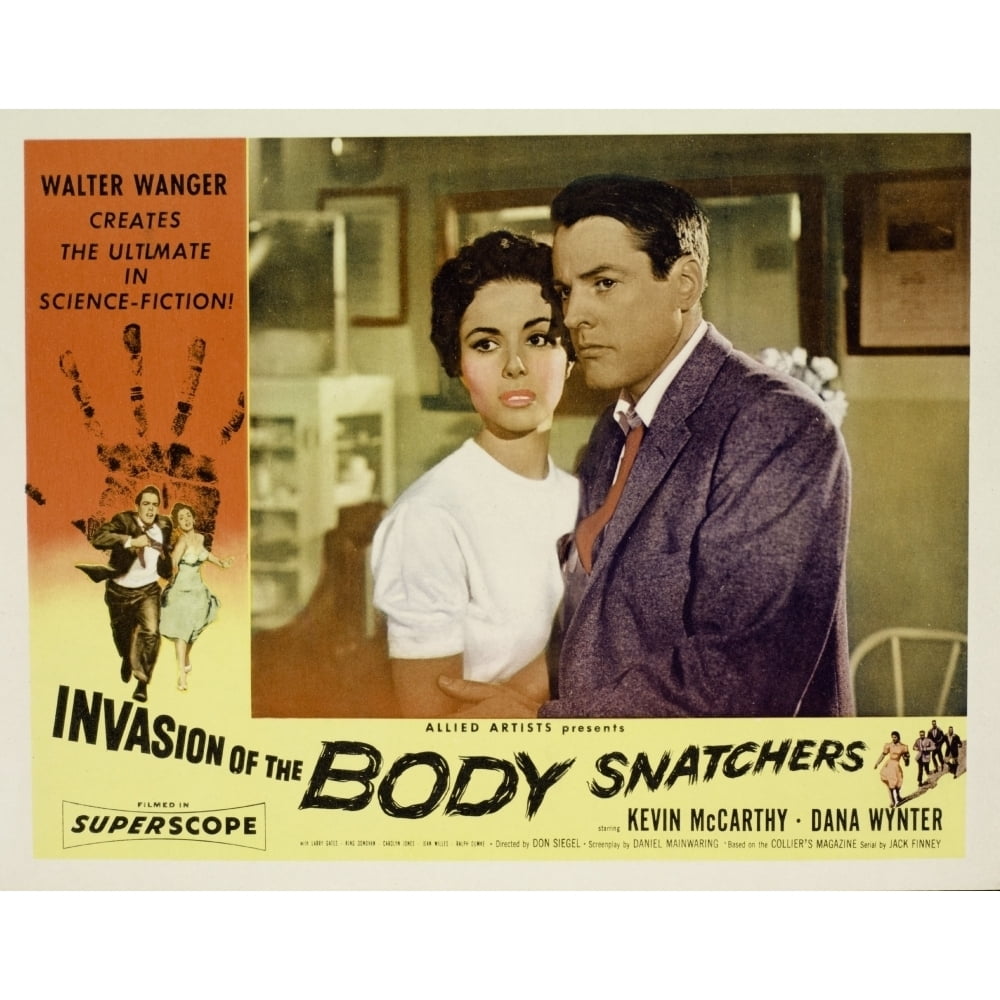Invasion Of The Body Snatchers Movie Poster Masterprint - Walmart.com