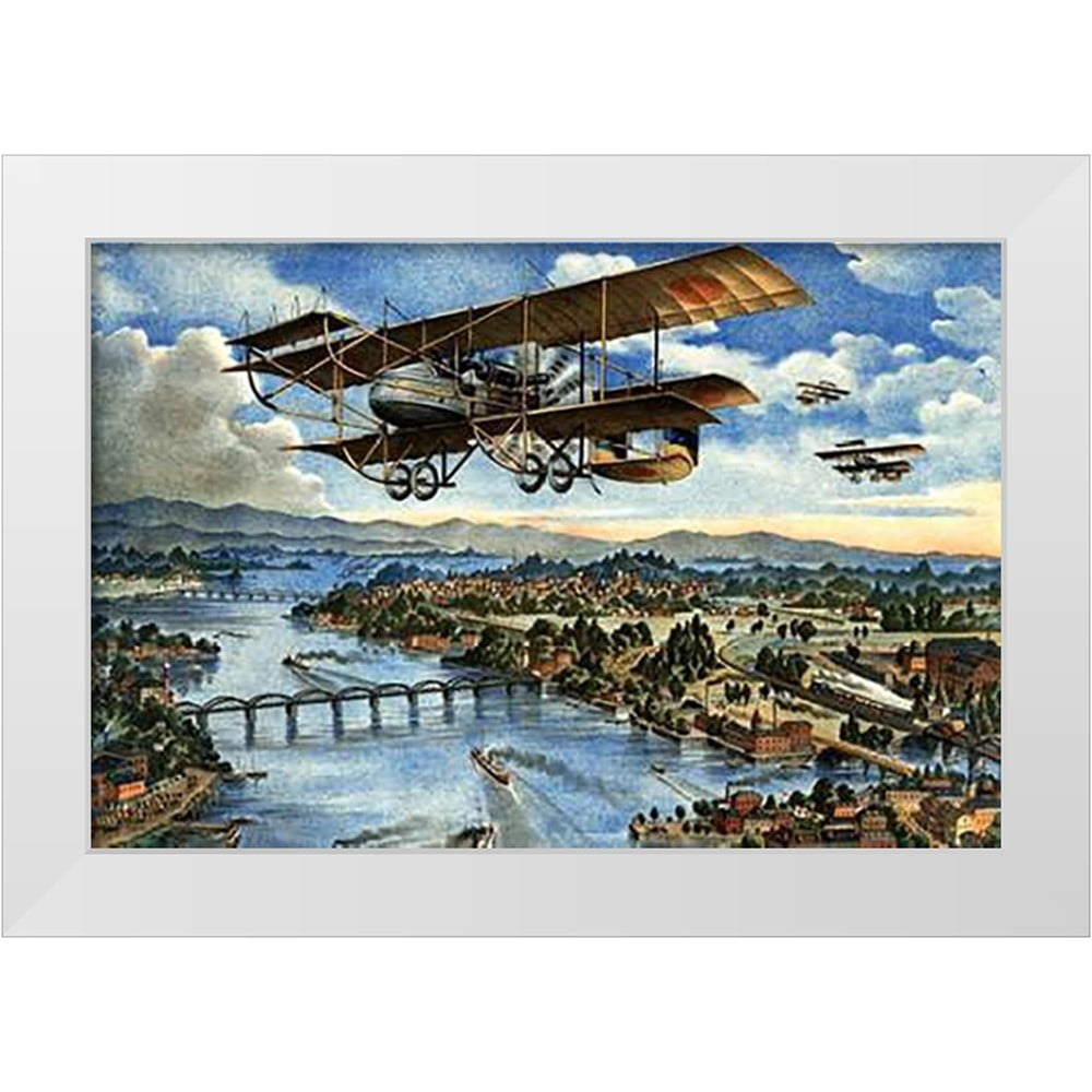 Inventions 14x11 White Modern Wood Framed Museum Art Print Titled ...
