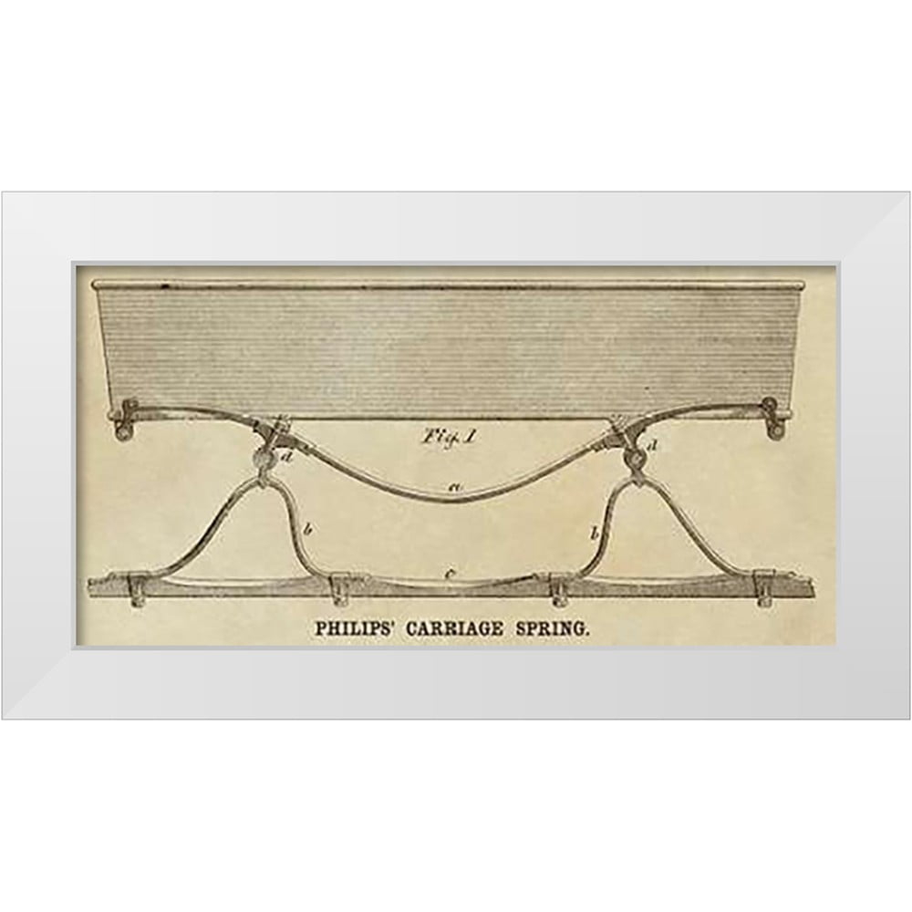 Inventions 14x9 White Modern Wood Framed Museum Art Print Titled ...