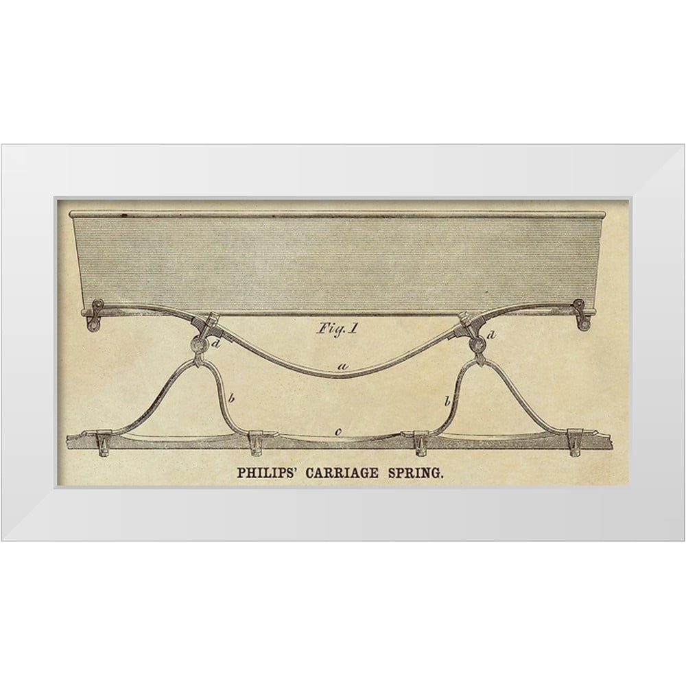 Inventions 14x9 White Modern Wood Framed Museum Art Print Titled ...