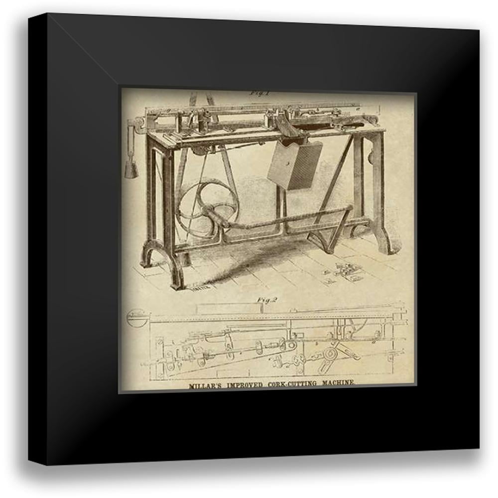 Inventions 15x15 Black Modern Framed Museum Art Print Titled - Millars ...