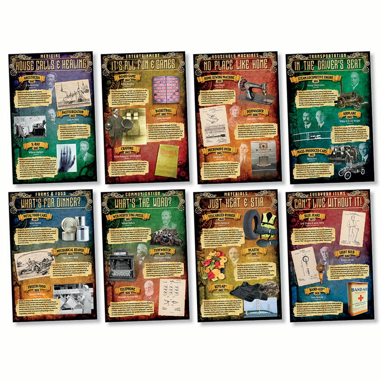 Inventions: 1810-1965 Bulletin Board Set | Bundle of 10 Sets - Walmart.com