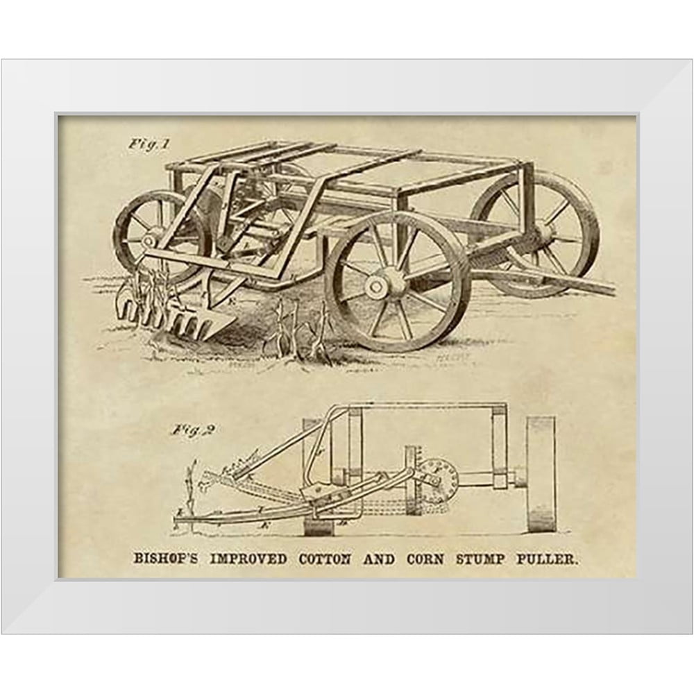 Inventions 18x15 White Modern Wood Framed Museum Art Print Titled ...