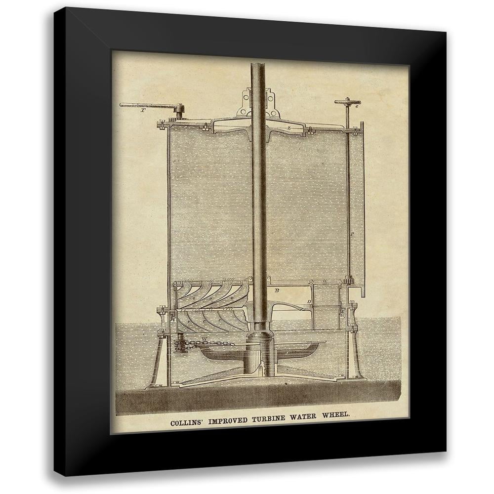 Inventions 19x24 Black Modern Framed Museum Art Print Titled - Collins ...