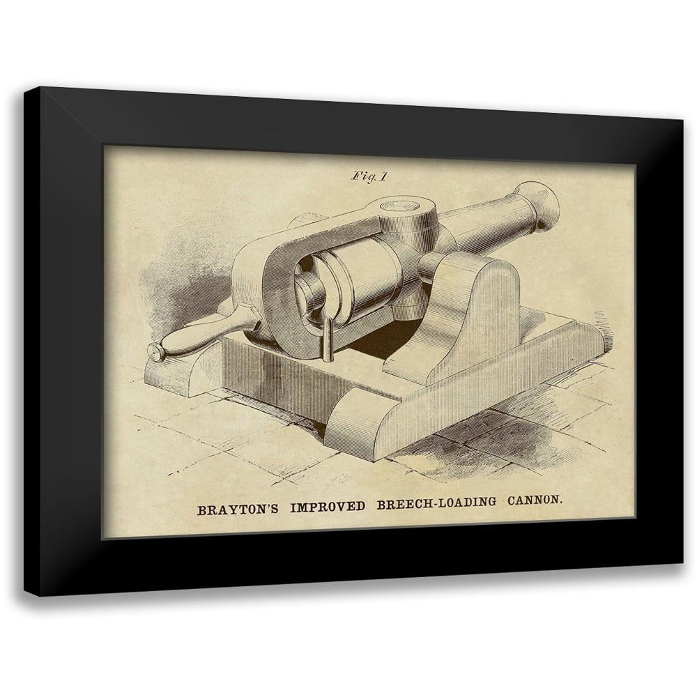 Inventions 24x19 Black Modern Framed Museum Art Print Titled - Braytons ...