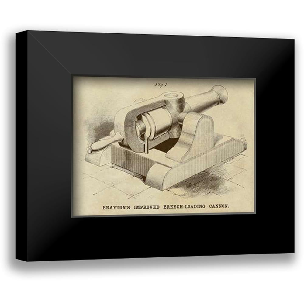 Inventions 24x19 Black Modern Framed Museum Art Print Titled - Braytons ...