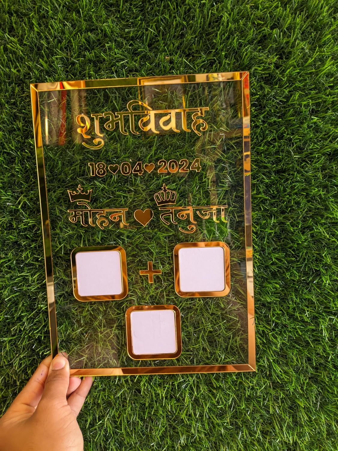 Inventoo Couple Thumb Impression Gift Wedding Thumb Print Couple Best ...