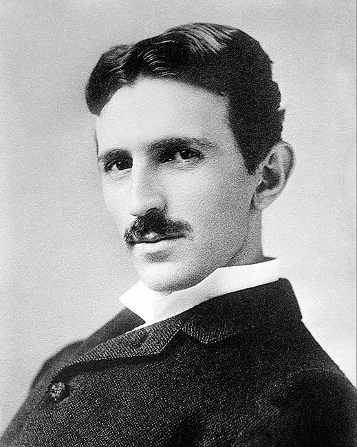 Inventor Nikola Tesla by Napoleon Sarony - 12x18 Inch Laminated ...
