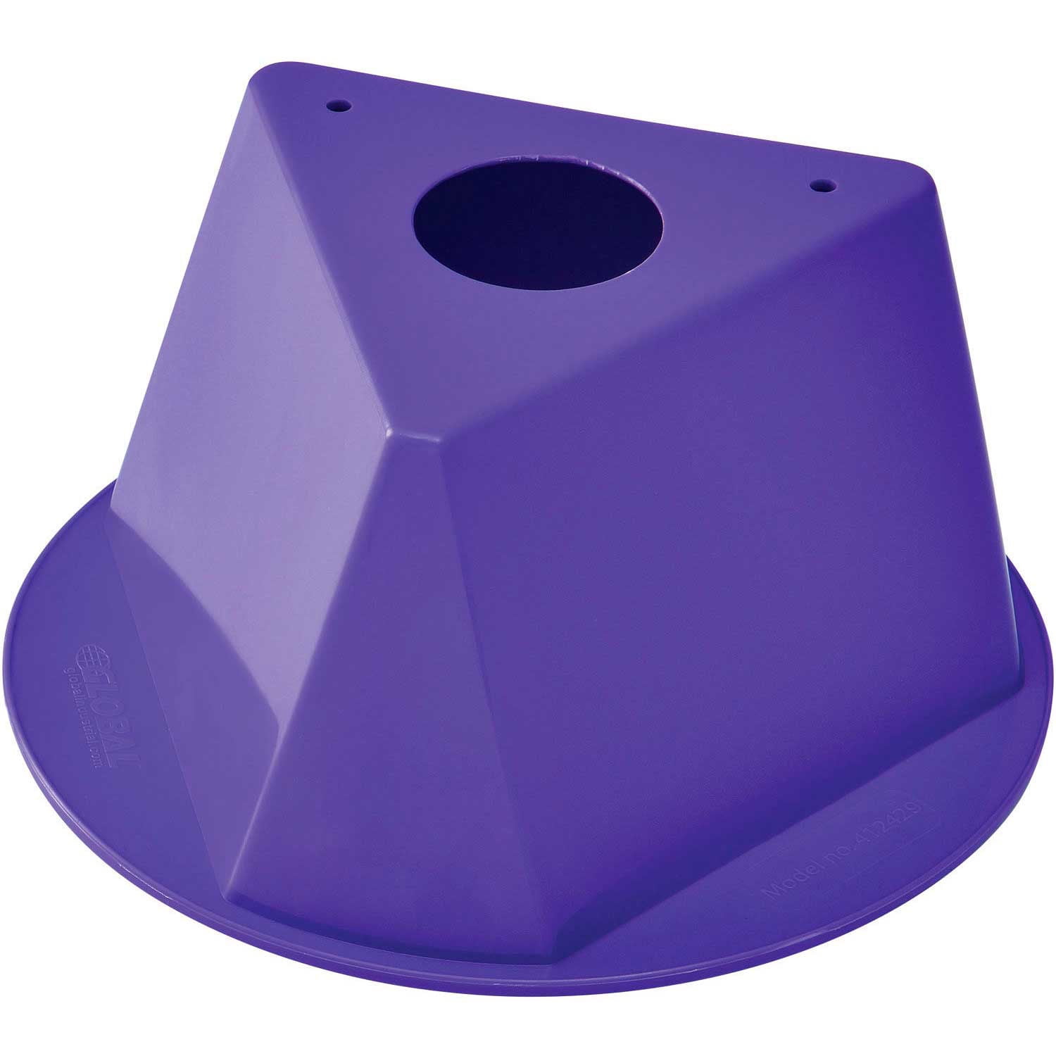 Global Industrial 412429 Inventory Control Cone, Purple - Walmart.com