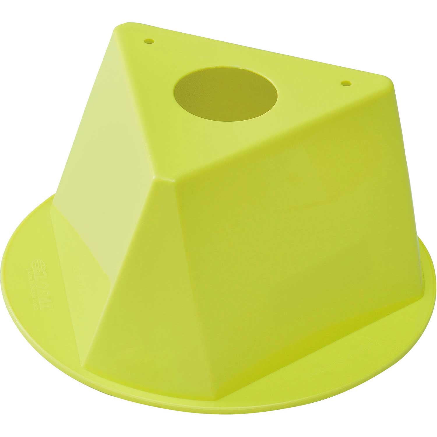 Global Industrial 412435 Inventory Control Cone, Yellow - Walmart.com