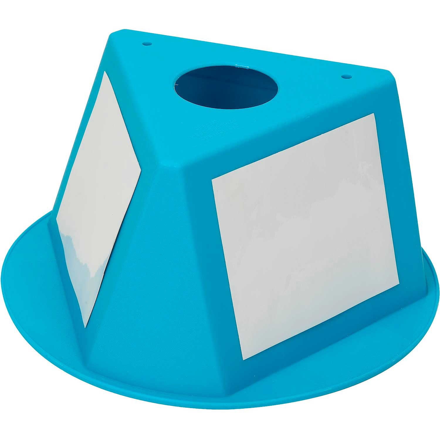 Inventory Control Cone W/ Dry Erase Decals, 10"L x 10"W x 5"H ...