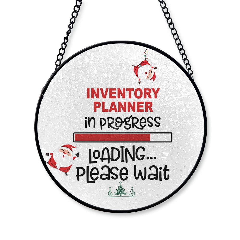 Inventory Planner in Progress Stained Glass Window Hanging 2025 ...