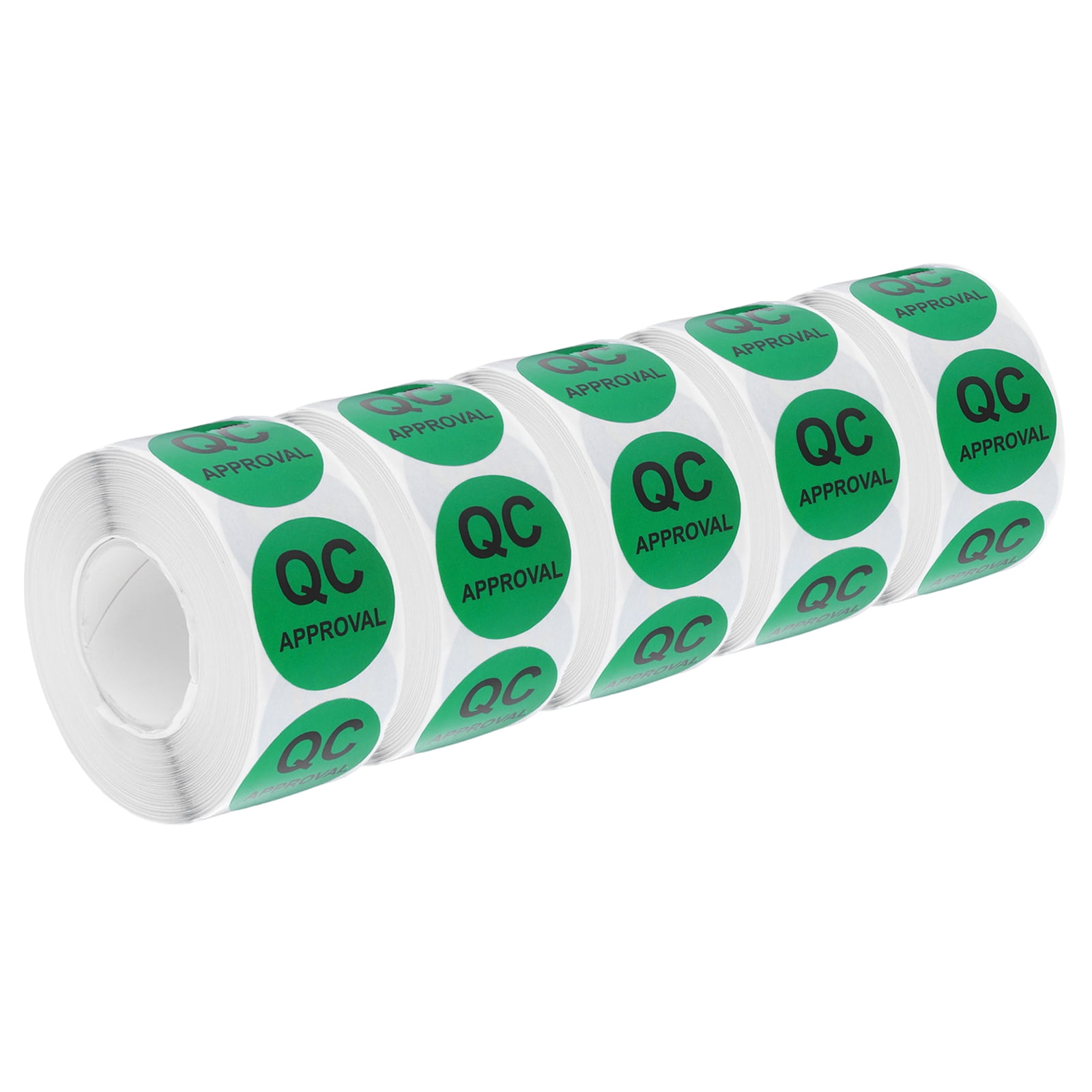 Inventory QC Approval Stickers Labels 25mm/1" Green for Inventory ...