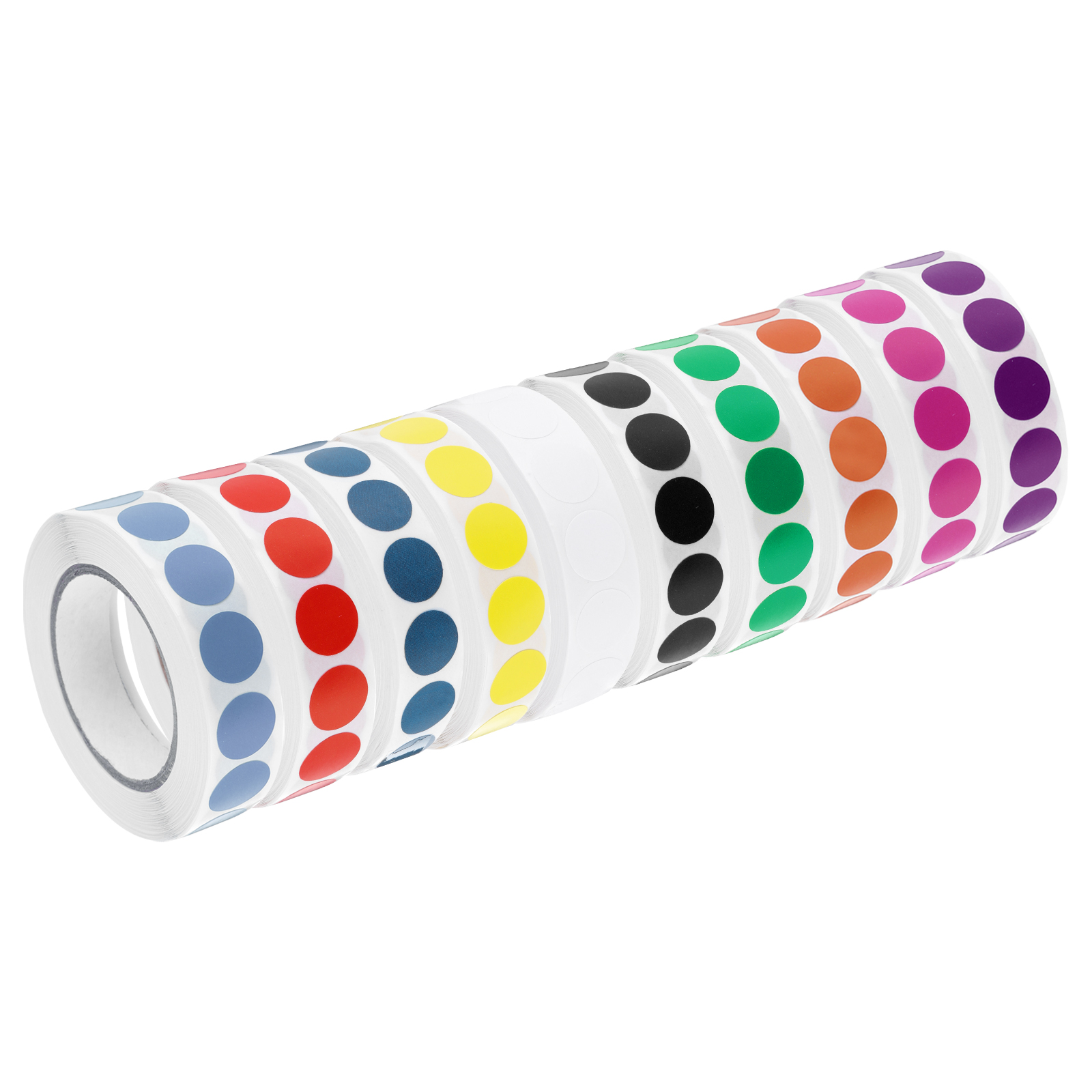 Inventory QC Stickers Labels 13mm/0.5" Mixed colors for Inventory ...