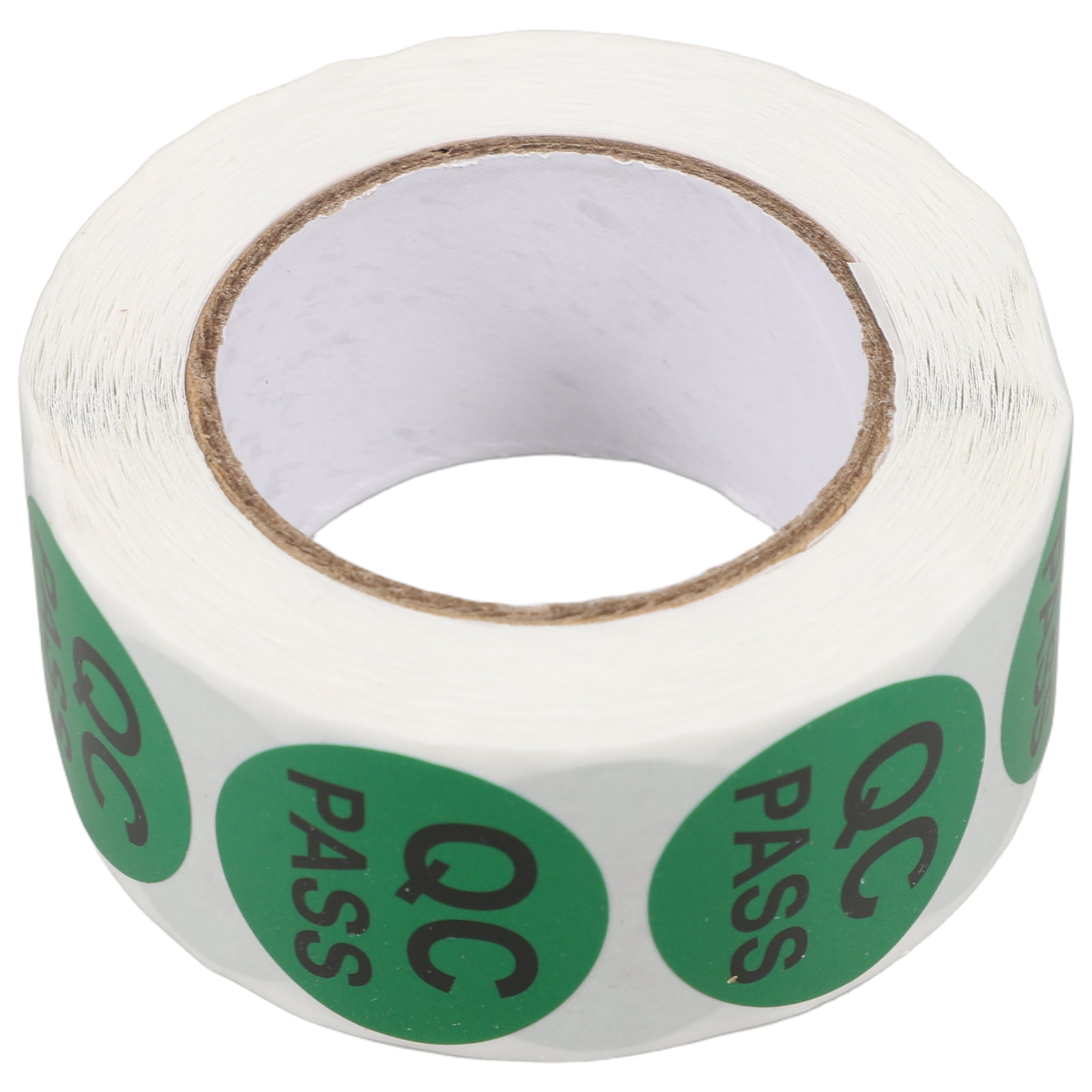 Inventory Quality Control Labels,1 Roll Round Warehouse QC Pass Labels ...
