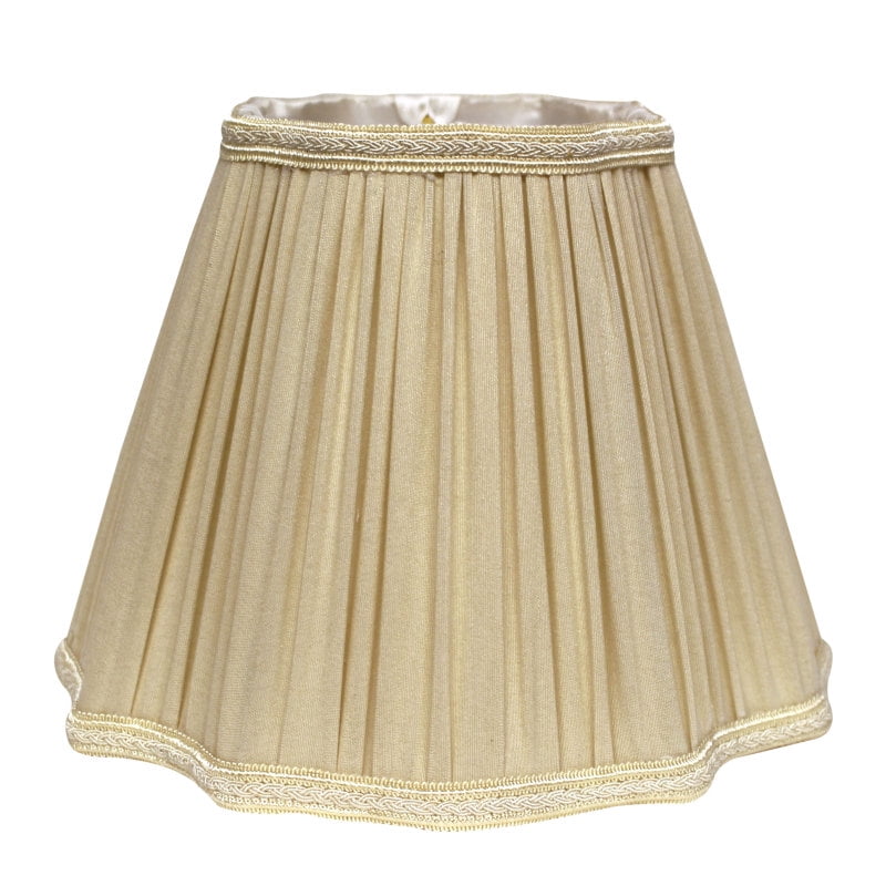 Inverted Corners Fancy Square Pleated Softback Lampshade with Washer ...